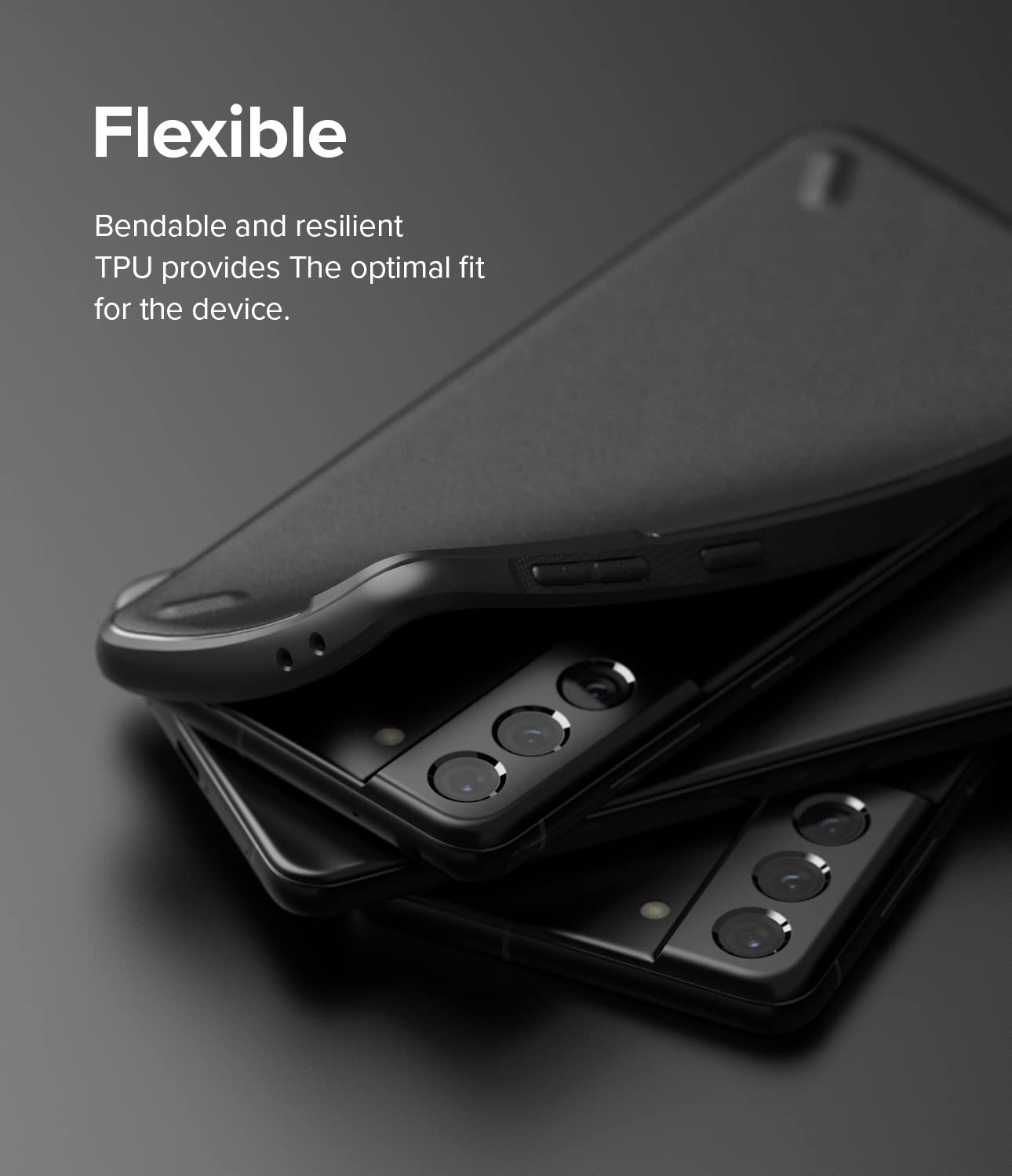 Samsung Galaxy S21 FE Back Cover Case | Onyx - Black