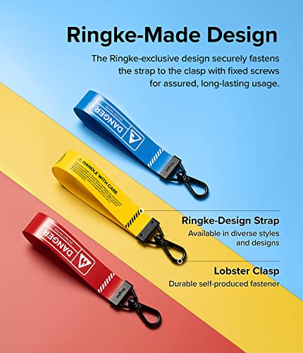 Ringke Tarpaulin Key Ring Strap - Danger Yellow
