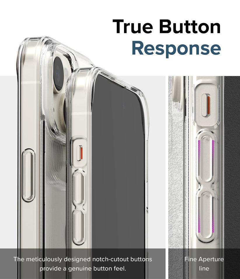 iPhone 15 Back Cover Case - Buy iPhone 15 Back Cover | Fusion - Clear