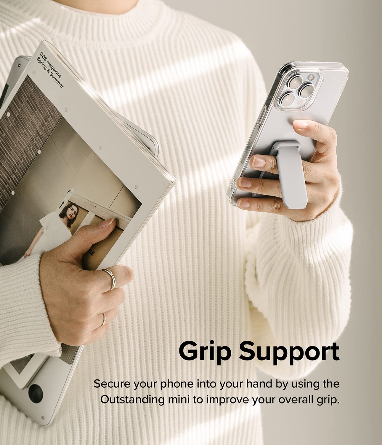 Outstanding Mini Stand - Light Gray