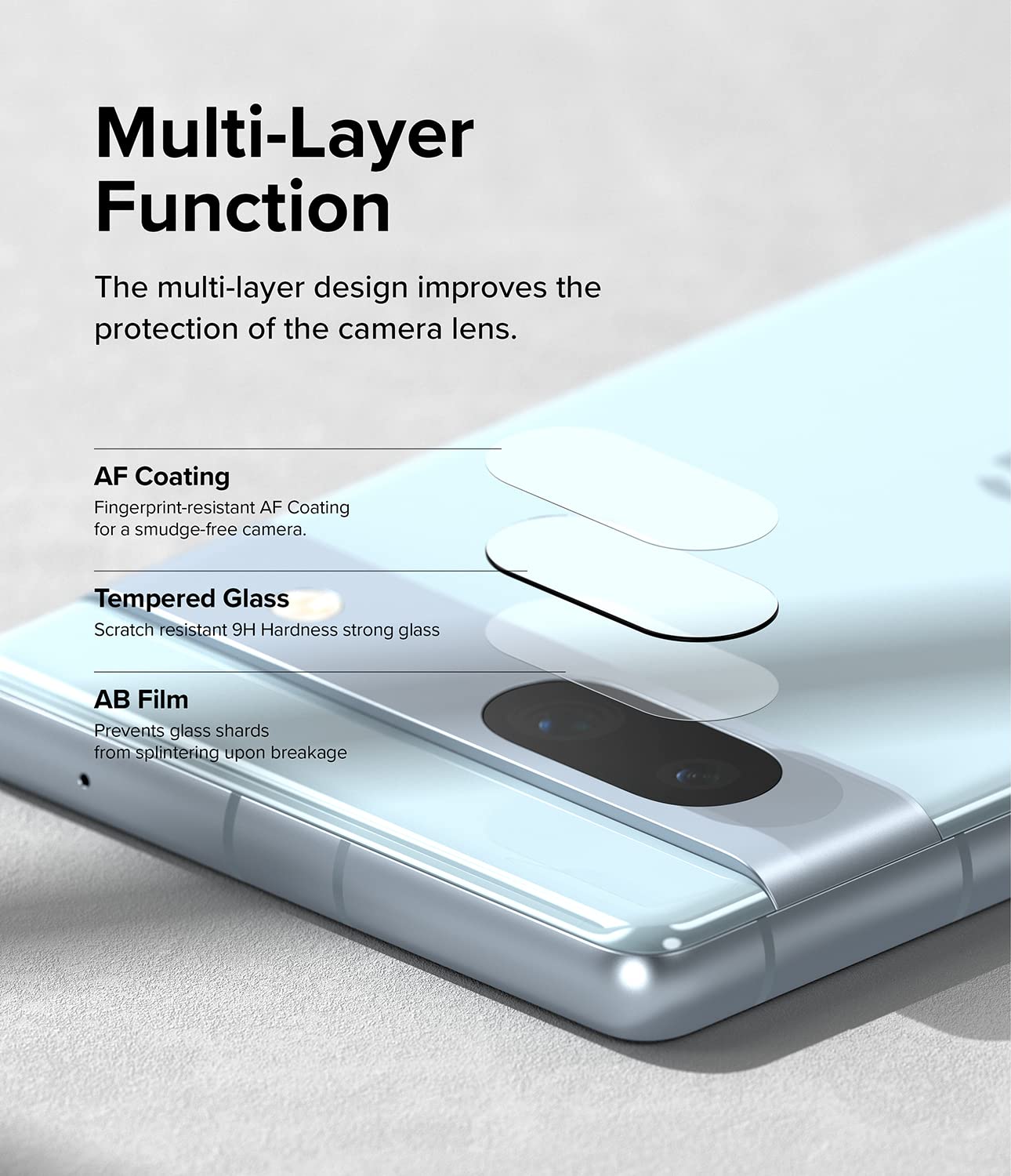 Buy Google Pixel 7a Camera Lens Protector [3 Pack] | Ringke India