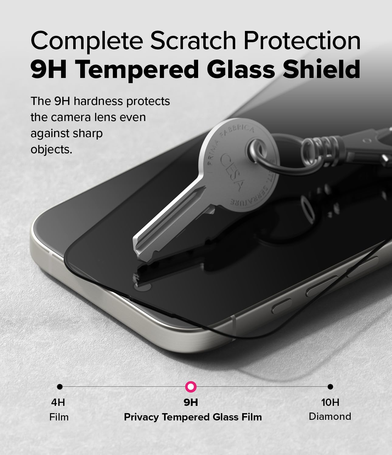 iPhone 16 Pro Max Screen Protector Guard with Easy Installation Tool,