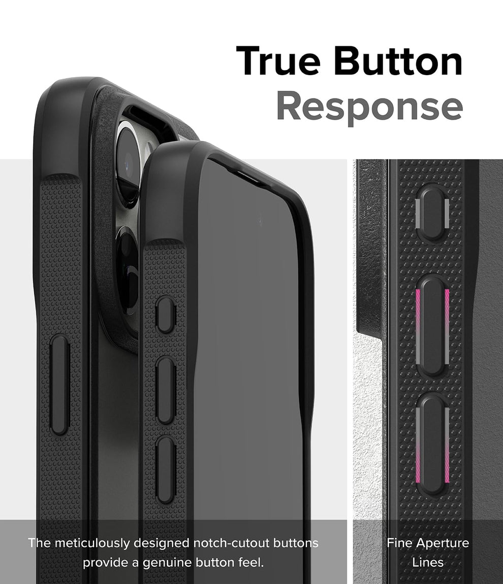 iPhone 15 Pro Max Back Cover case | Fusion Bold Matte - Matte Black