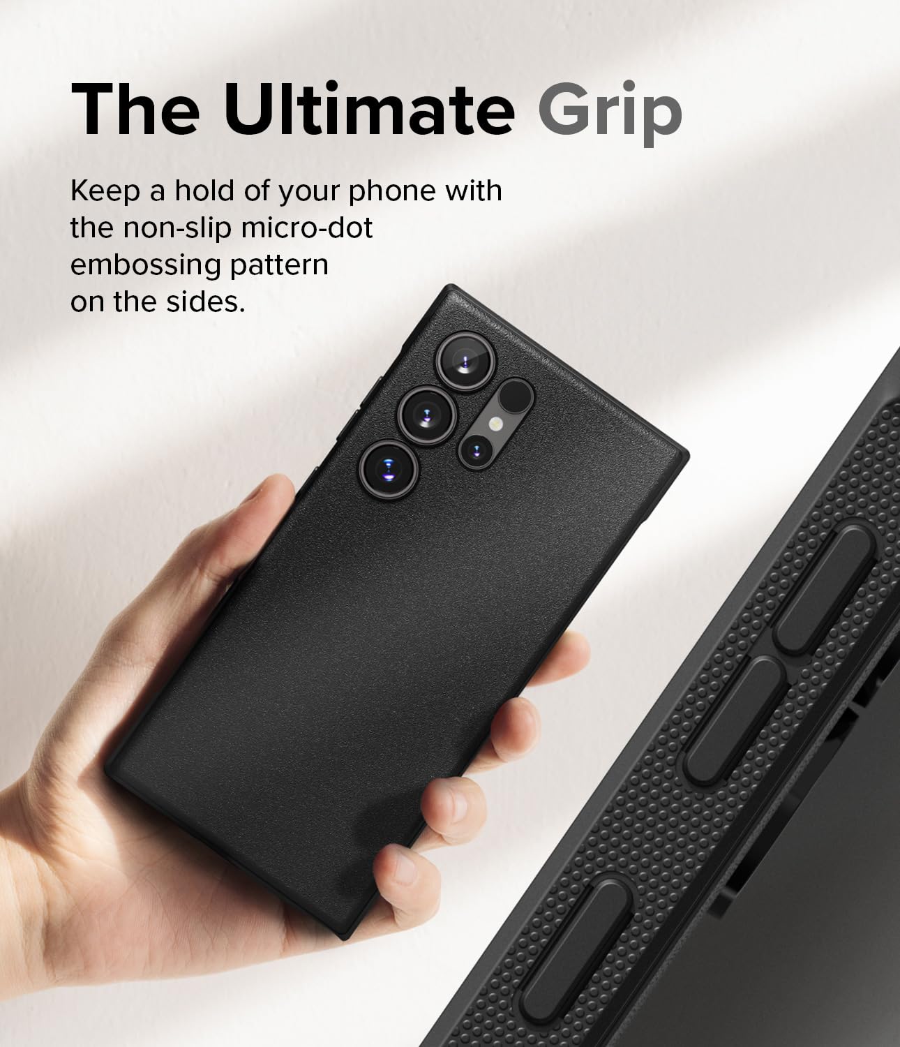 Best Samsung Galaxy S24 Ultra Back Cover Case | Onyx - Gray
