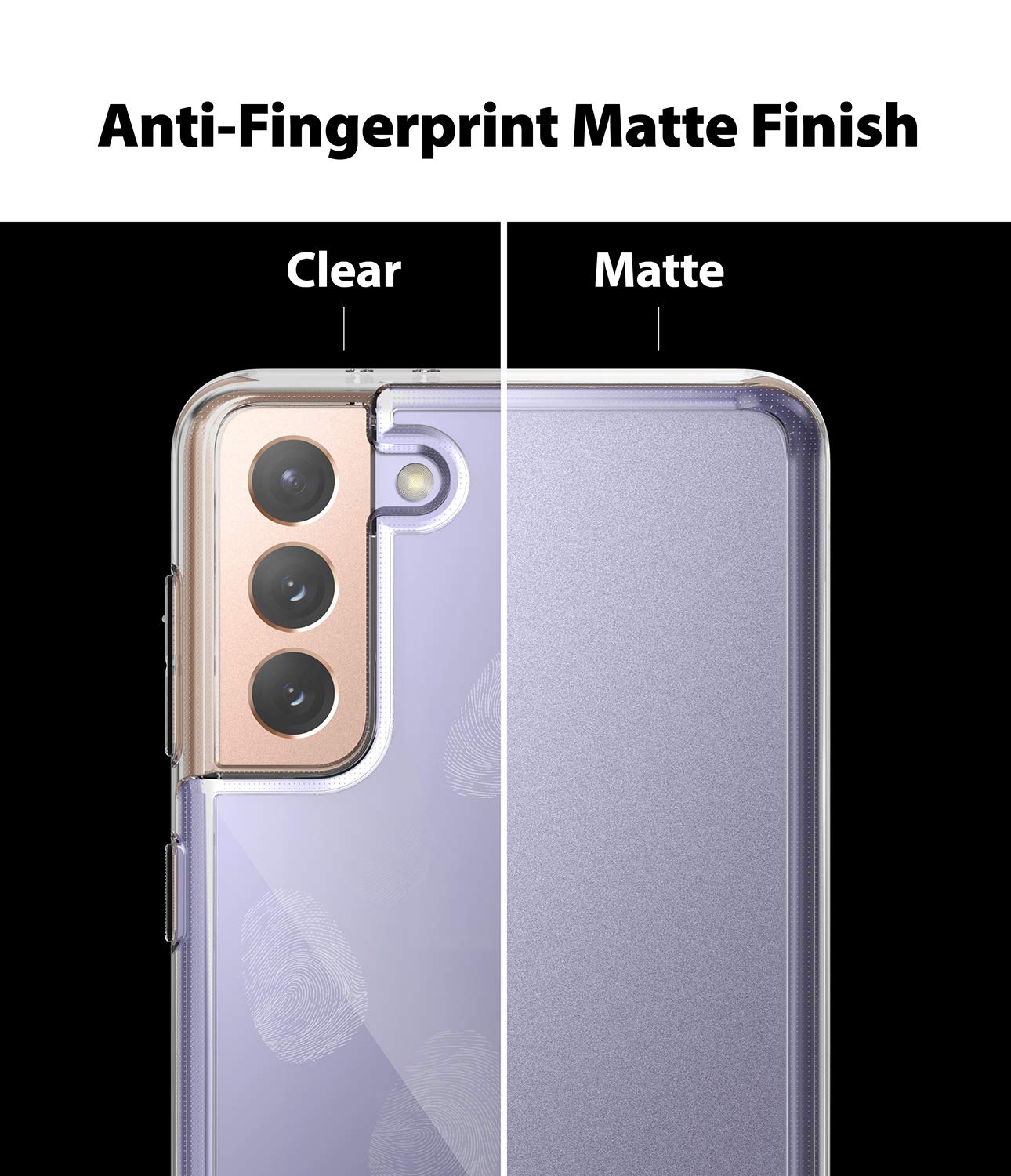 Samsung Galaxy S21 Back Cover Case | Fusion - Matte Clear