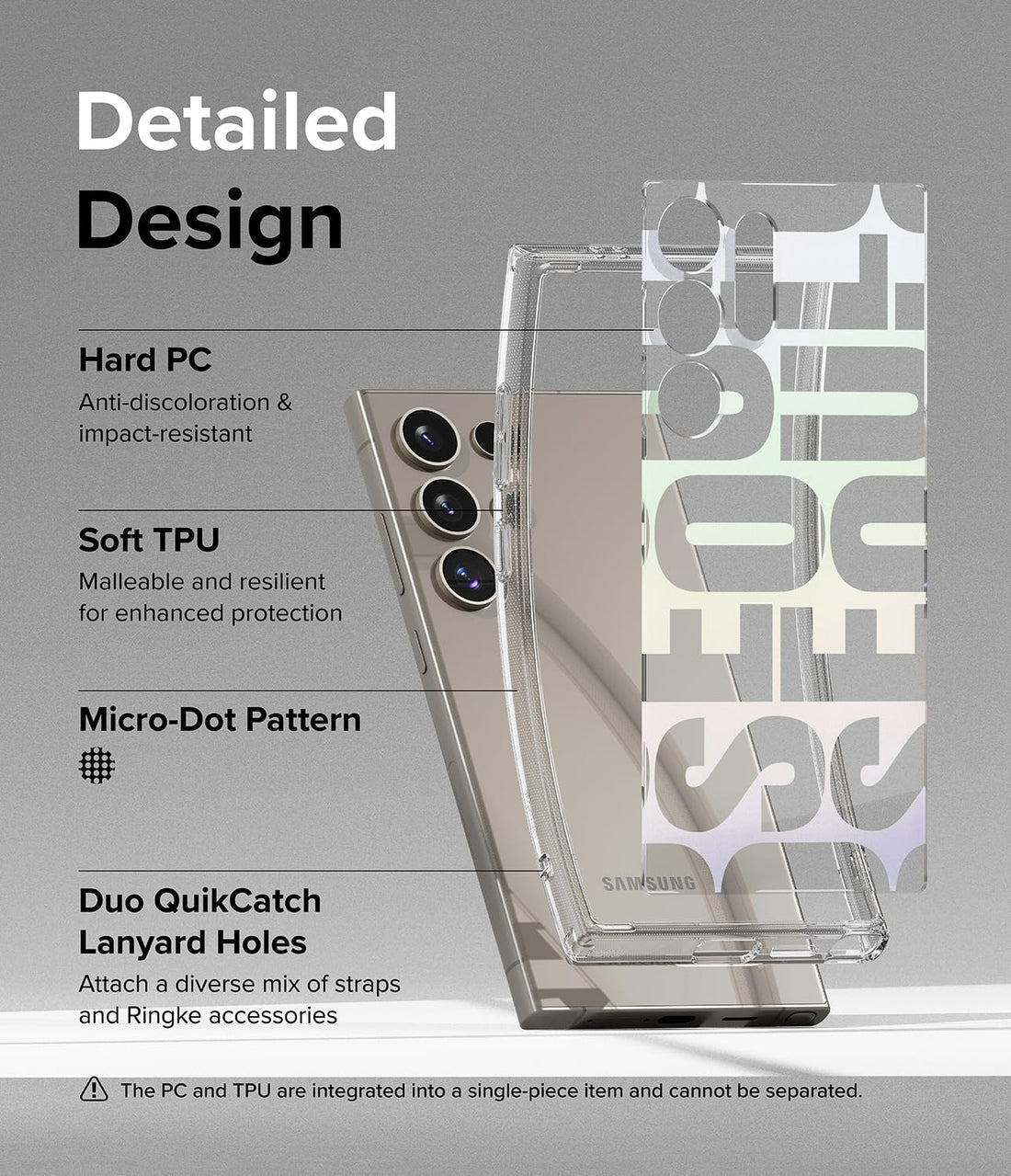 Samsung Galaxy S24 Ultra Back Cover case | Fusion Design - Seoul