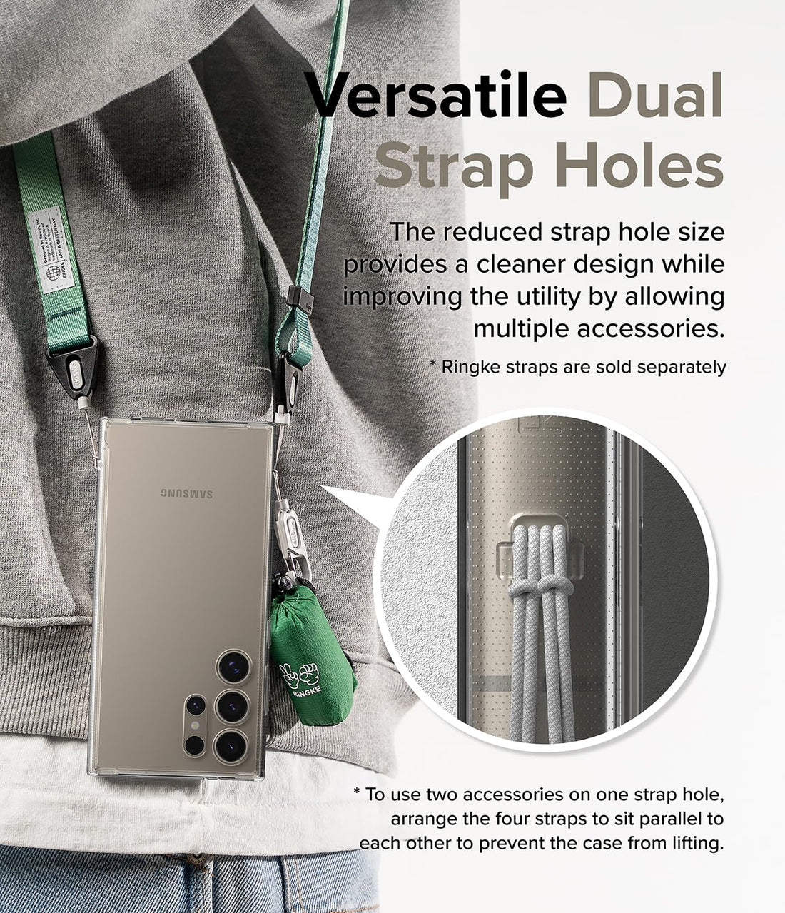 Samsung Galaxy S24 ultra Back Cover Case | Fusion - Clear