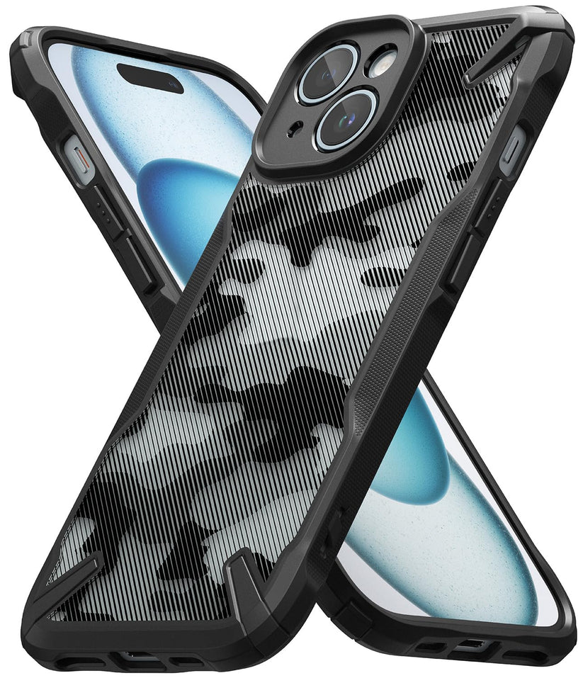 iPhone 15 Back Cover Case - Buy iPhone 15 Rugged Case | Fusion X - Camo ...