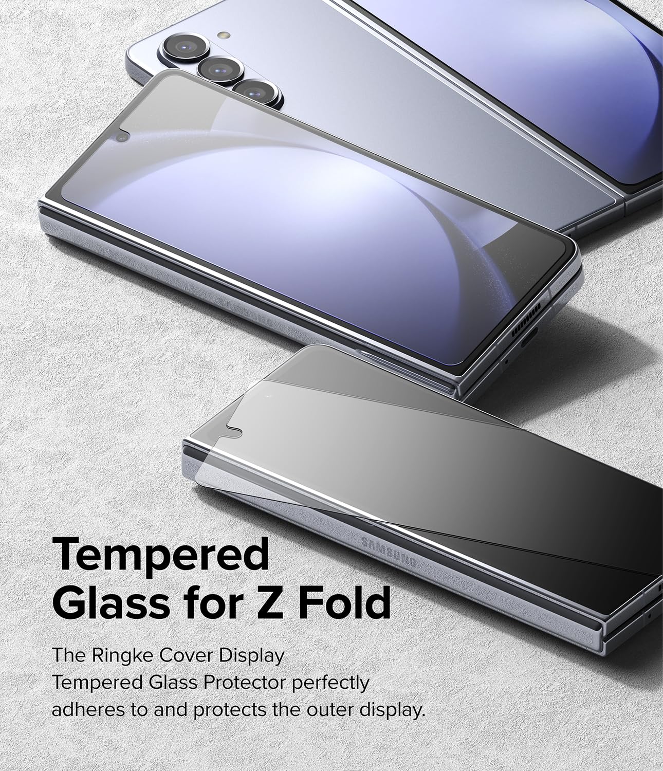 Buy Samsung Z Fold 5 Screen Protector, Cover Display Glass