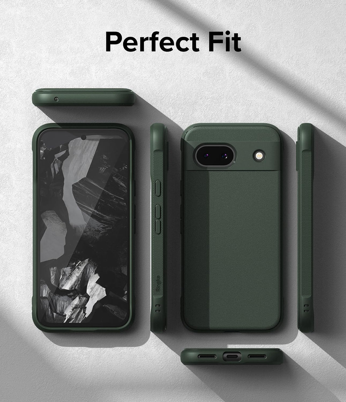 Buy Google Pixel 8a Back Cover Case | Onyx - Dark Green