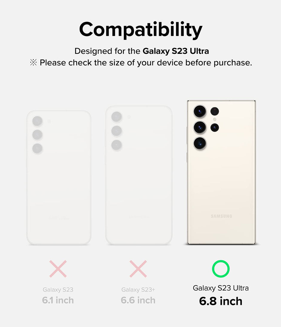 Best Samsung Galaxy S23 Series Back Cover Case Online in India | Ringke ...