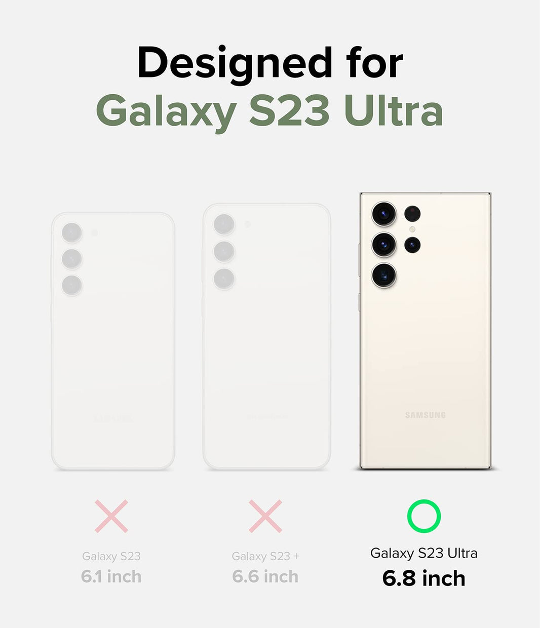 Best Samsung Galaxy S23 Series Back Cover Case Online in India | Ringke ...