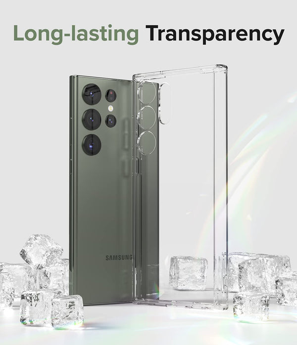 Buy Samsung Galaxy S23 Ultra 5G Back Cover Case | Fusion - Clear