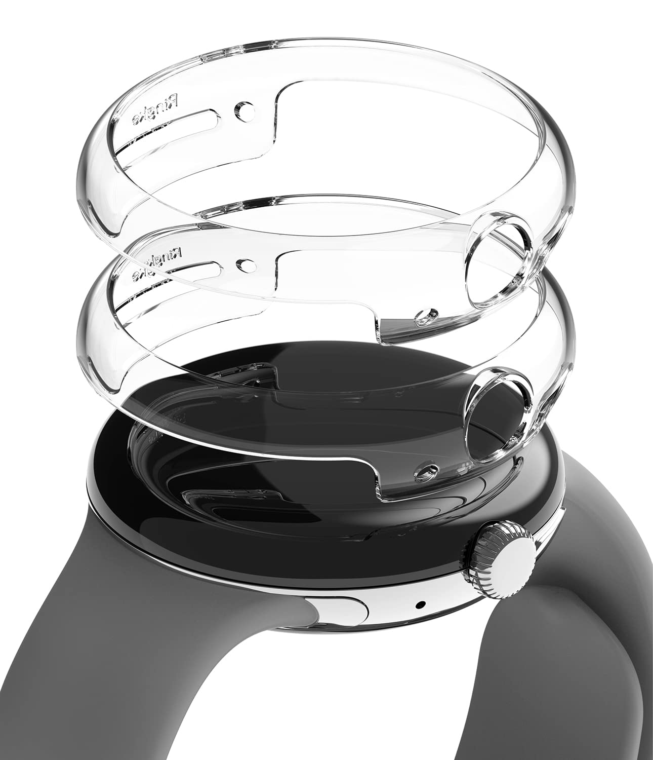 Buy Bezel Frame and Slim case for Google Pixel Watch 41mm | Google ...