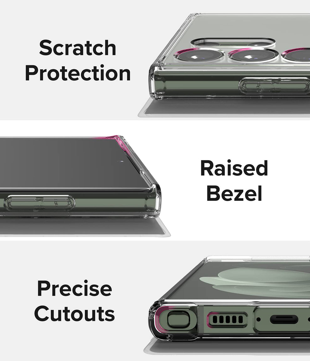 Buy Samsung Galaxy S23 Ultra 5G Back Cover Case | Fusion - Clear