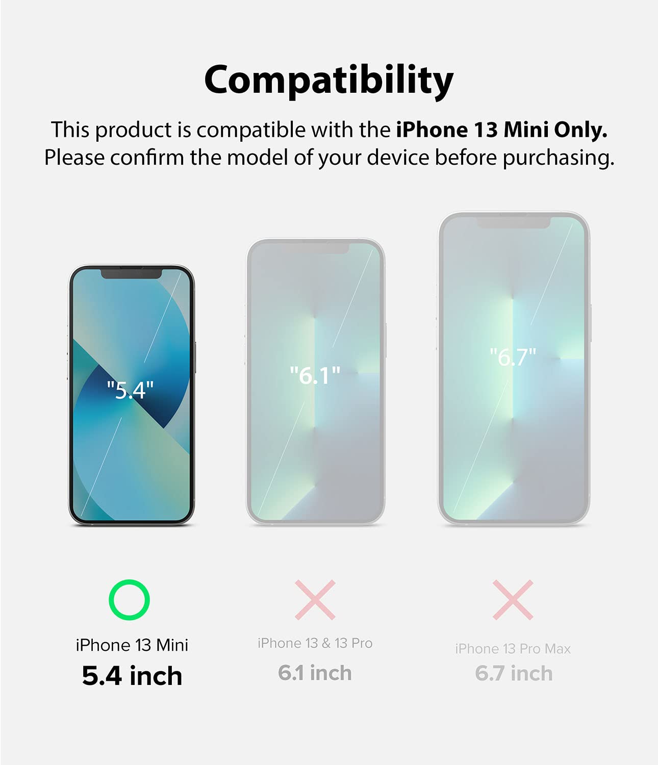 Buy Apple iPhone 13 Mini Screen Protector | Dual Easy Matte Film Screen ...